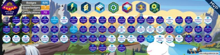 Salesforce badges on LinkedIn - The "Good Enough" Consultant